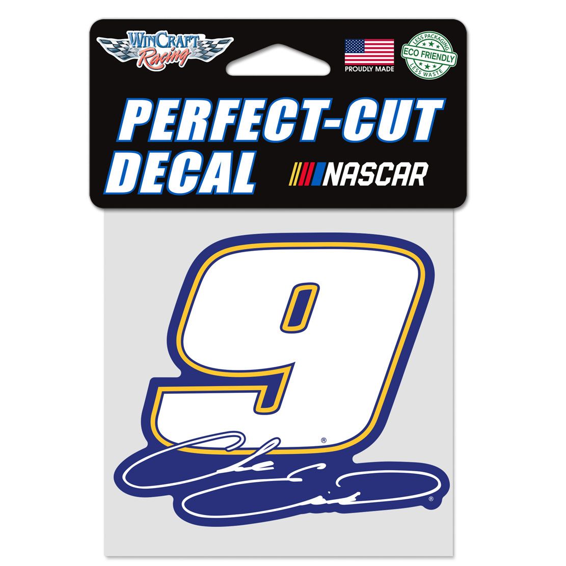 WHITE PERFECT CUT NAPA 9 WITH SIGNATURE DECAL – Chase Elliott Store