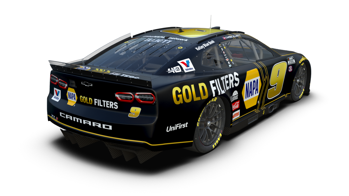 2024 NAPA GOLD FILTERS AUTOGRAPHED ELITE REGULAR PAINT 1:24 DIE-CAST ...