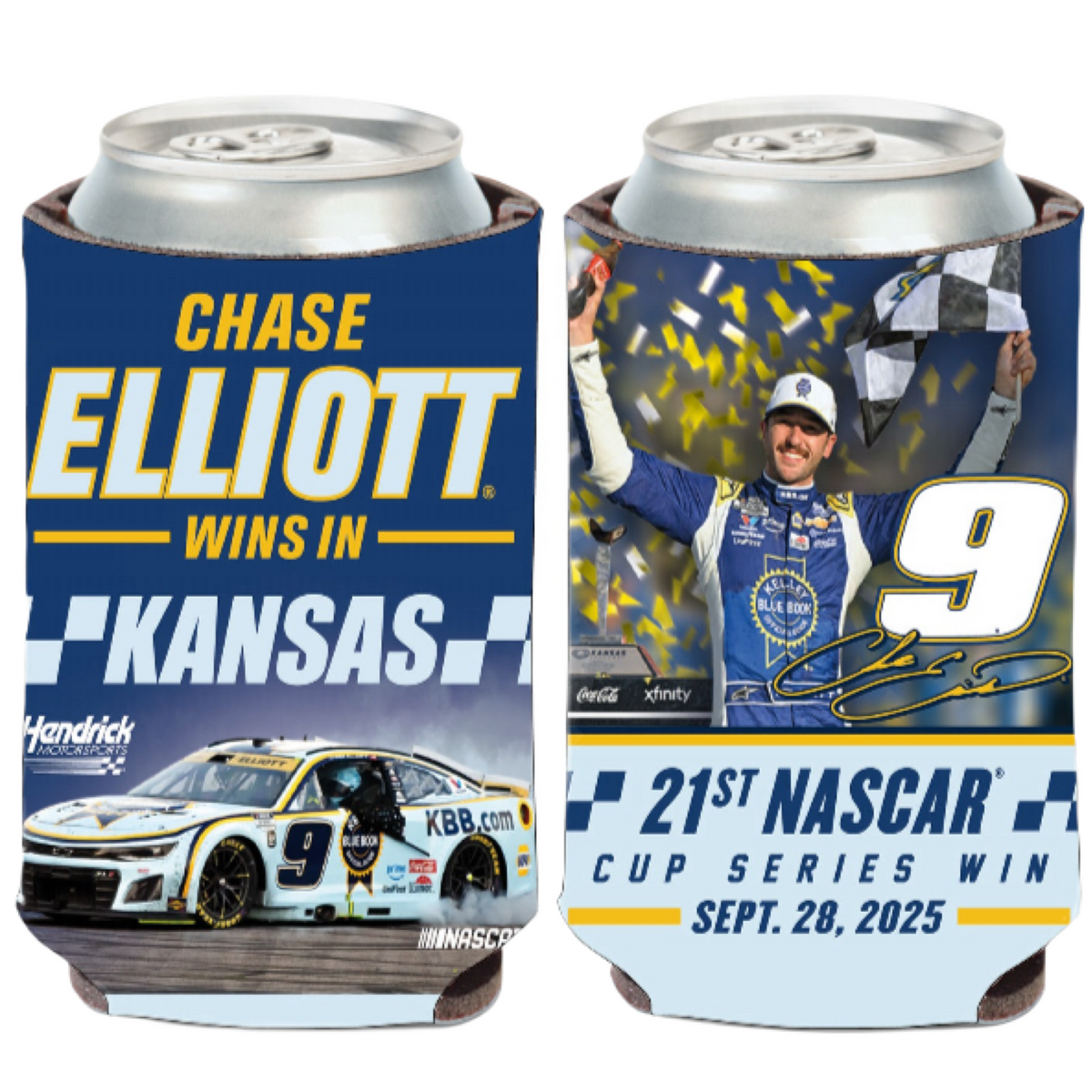21ST KANSAS WIN CAN COOLER – Chase Elliott Store