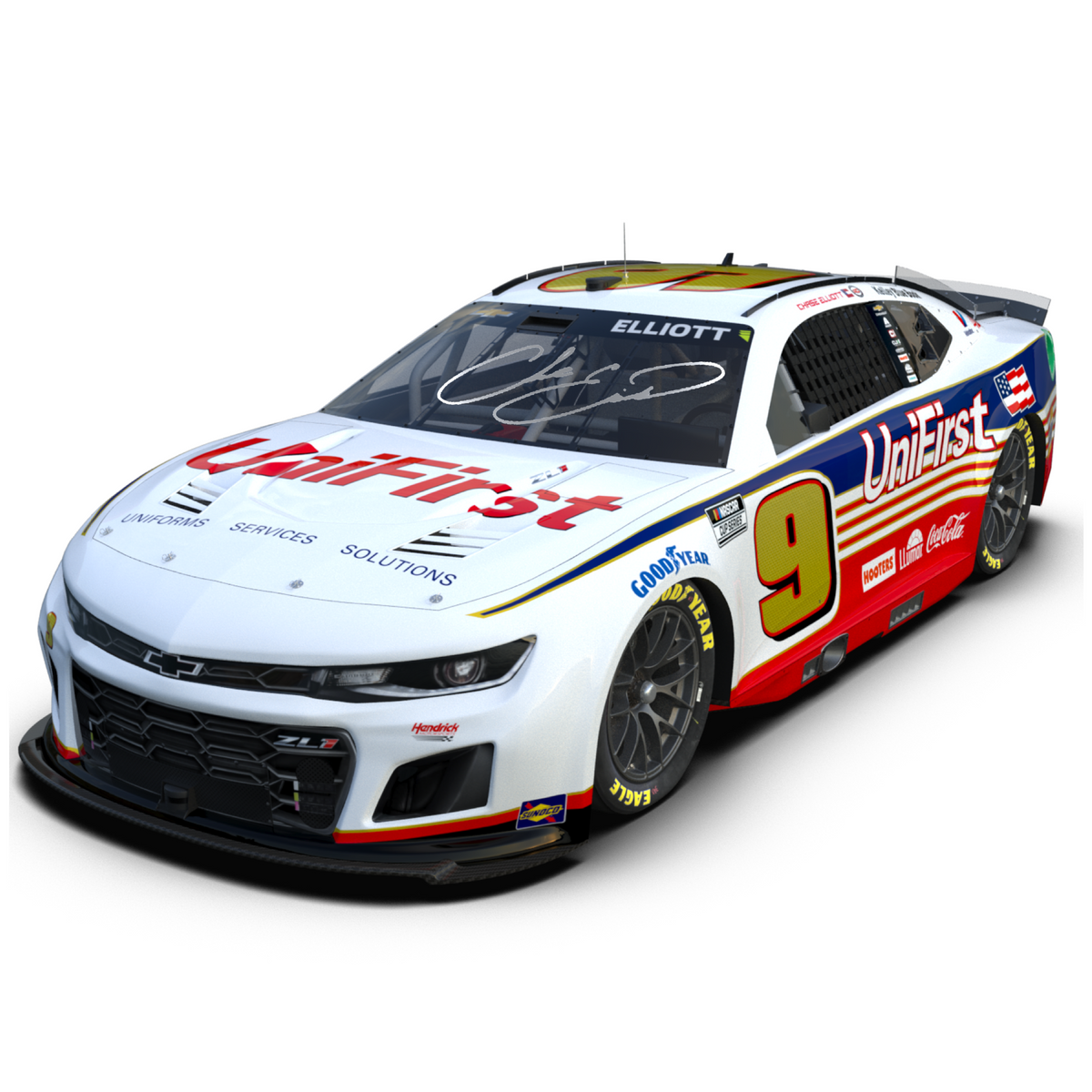 2024 9-88 THROWBACK AUTOGRAPHED ELITE REGULAR PAINT 1:24 DIE-CAST ...