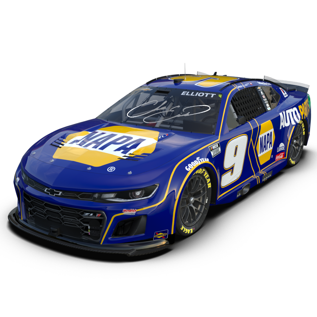 2025 NAPA BLUE AUTOGRAPHED ELITE REGULAR PAINT 1:24 DIE-CAST – Chase ...
