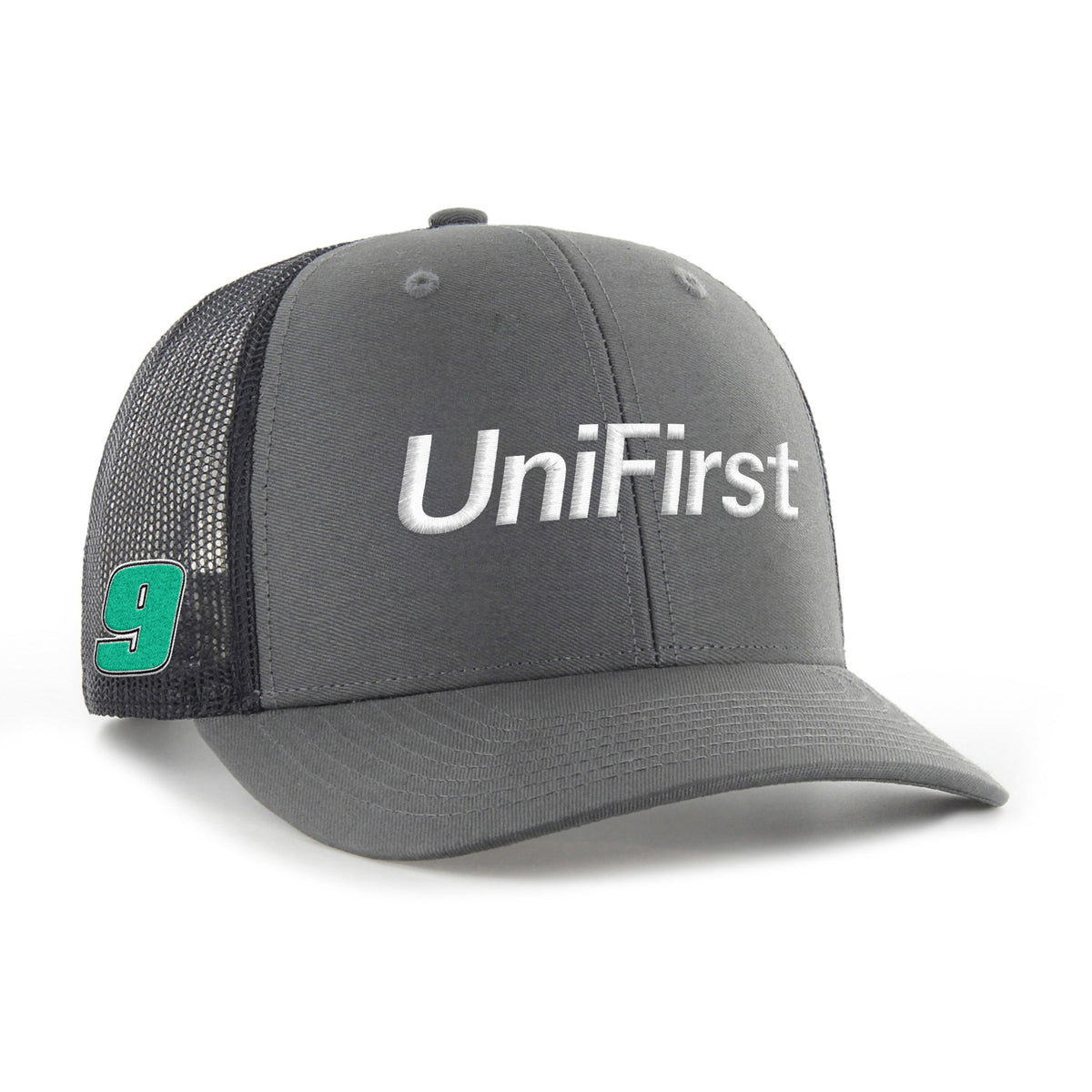 ‘47 CHARCOAL UNIFIRST TRUCKER HAT – Chase Elliott Store