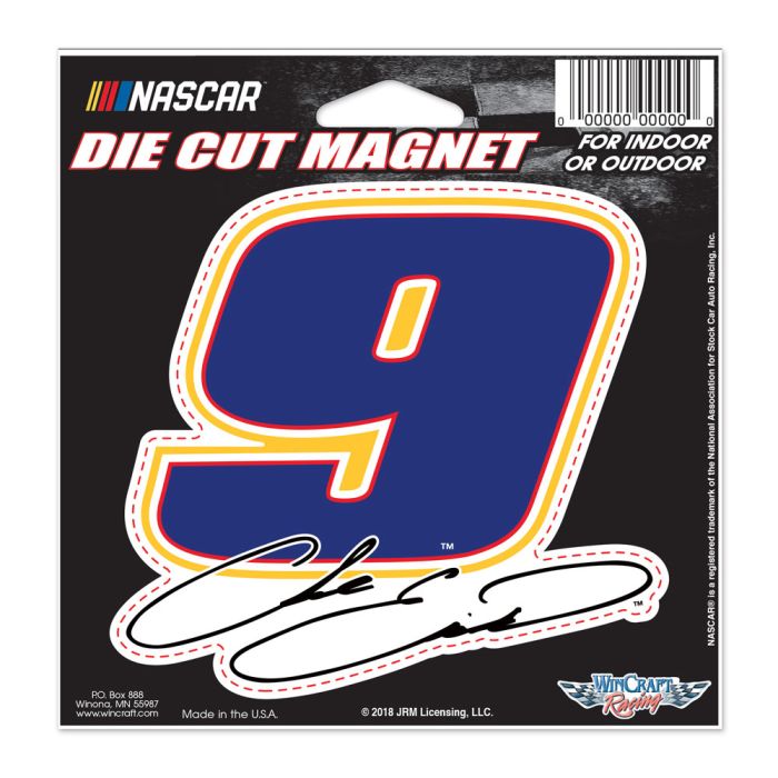 9 SIGNATURE DIE CUT MAGNET – Chase Elliott Store
