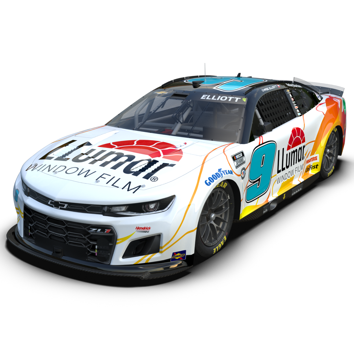 2023 LLUMAR ELITE REGULAR PAINT 1:24 DIE-CAST – Chase Elliott Store